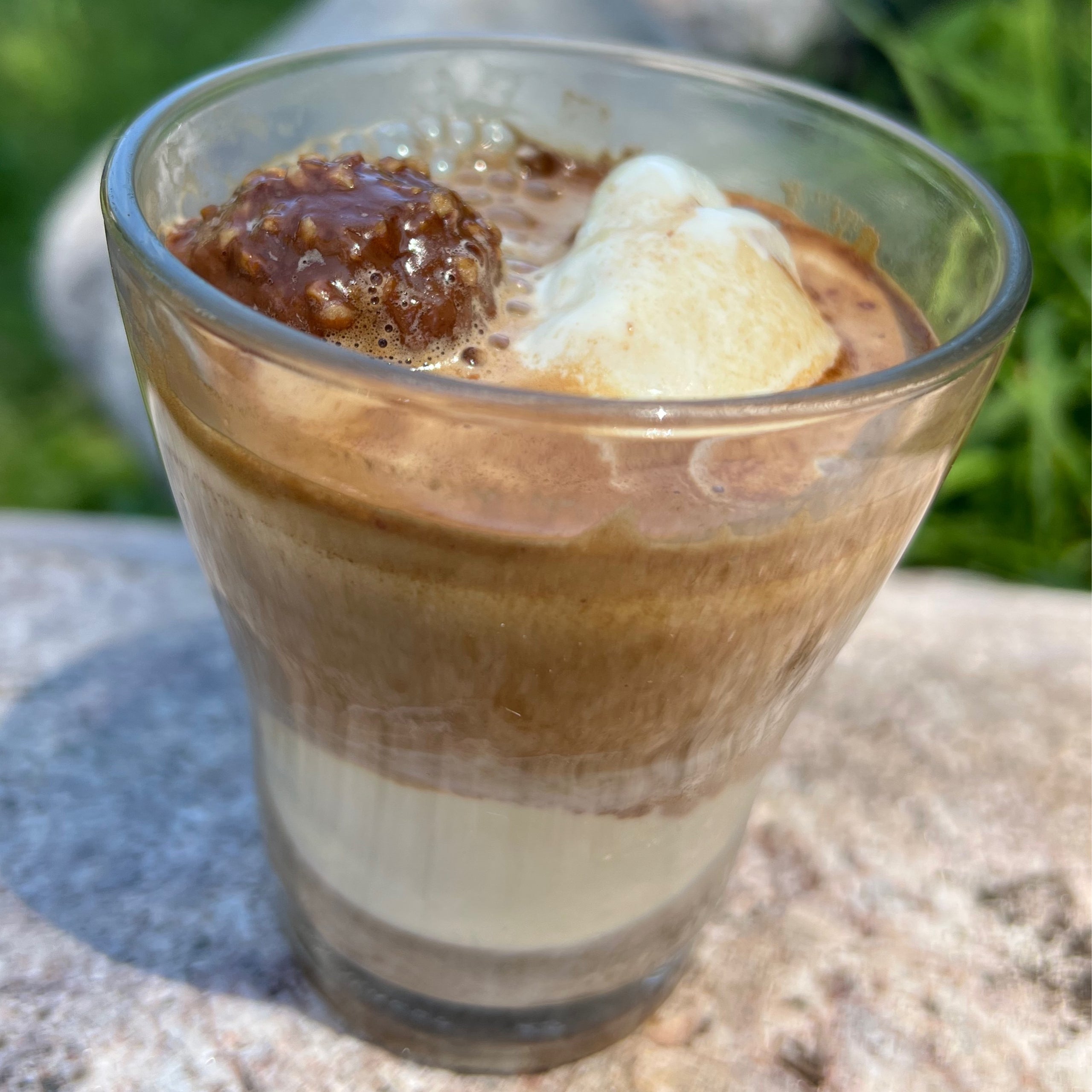 Ferrero Rocher Affogato | Blu Fig Cafe